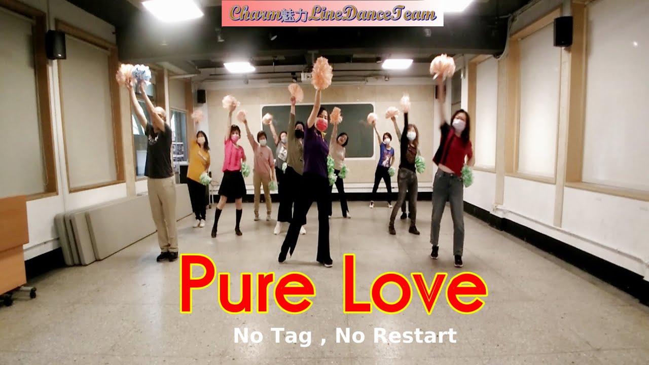 Pure Love - Absolute Beginner Line Dance - YouTube