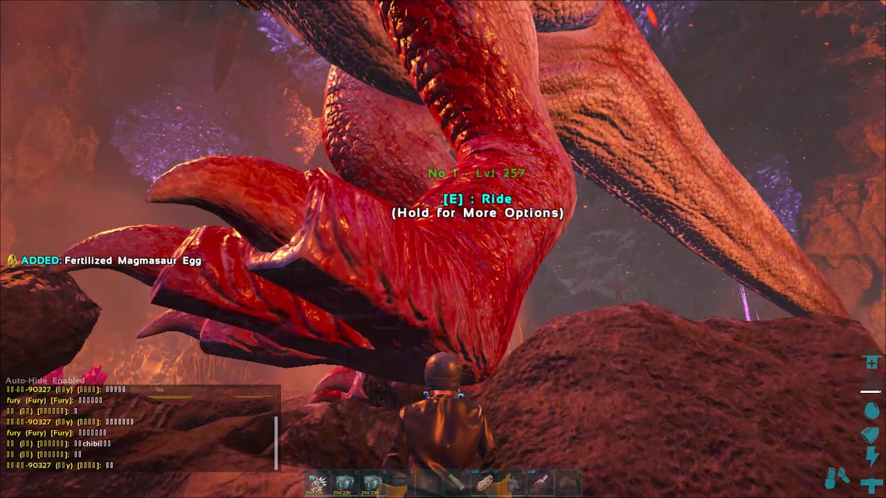 ARK Survival Evolved Easy Magmasaur Egg - YouTube