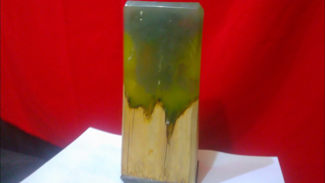 MENERUSKAN PEMBUATAN LAMPU TIDUR DARI RESIN DAN LED - YouTube