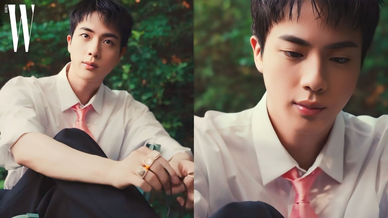 BTS Jin New Video Campaign & Fashion Film 2 For W Korea and Fred ...