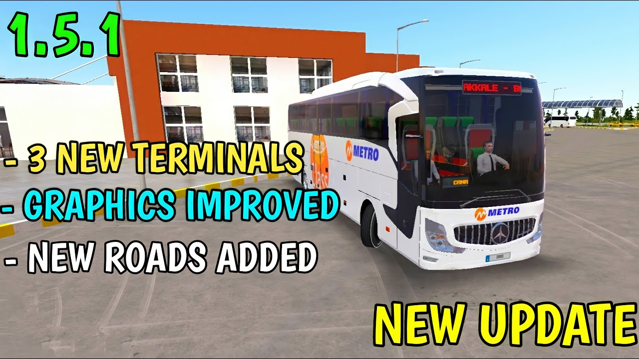 New Big Update 1.5.1| New Terminal Added! Bus Simulator Ultimate | Bus ...