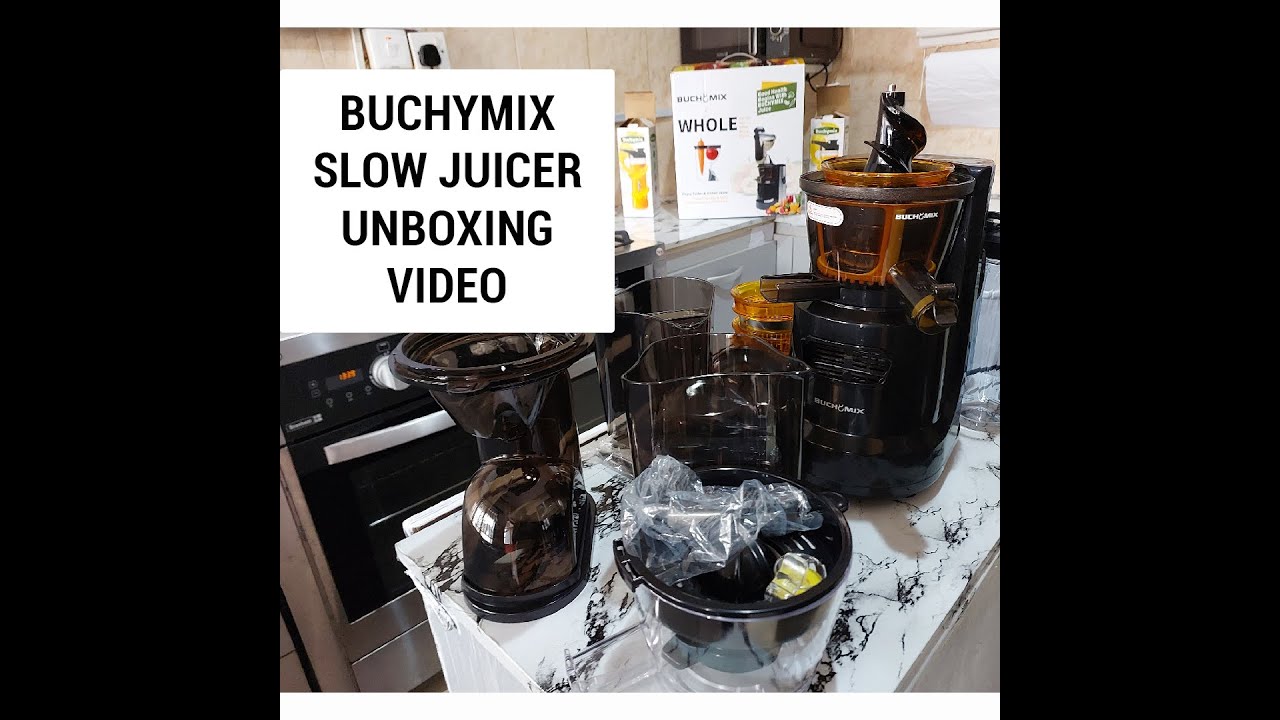 Unbox my BUCHYMIX WHOLE SLOW JUICER with me. - YouTube