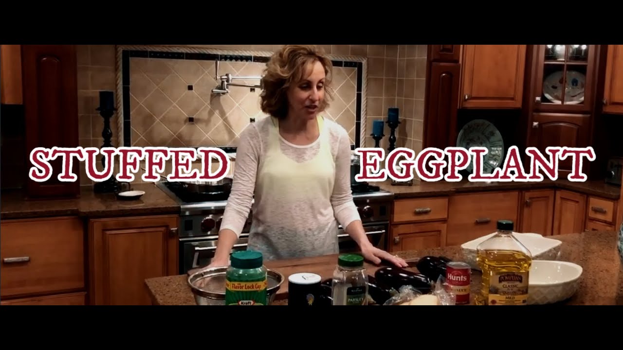 STUFFED EGGPLANT~LUCIA KITCHEN - YouTube
