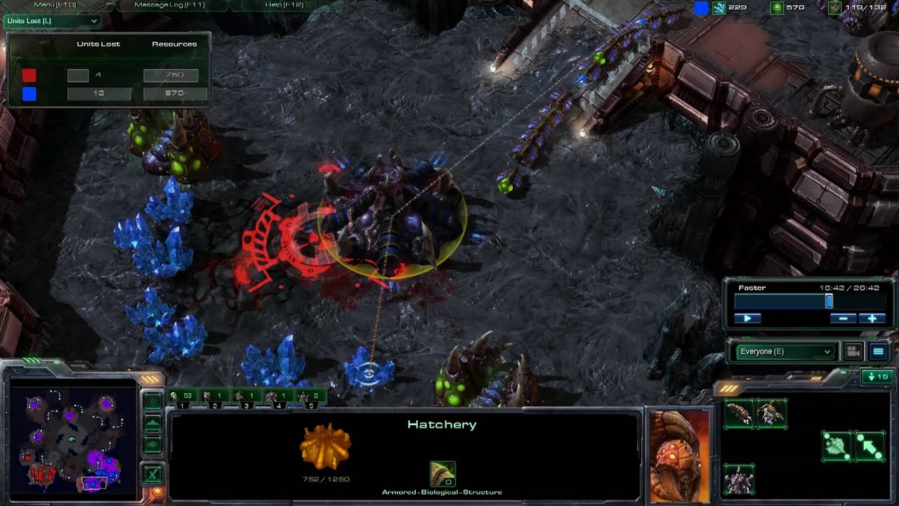 Starcraft 2: Nuke Glitch on Ultra Shaders - YouTube