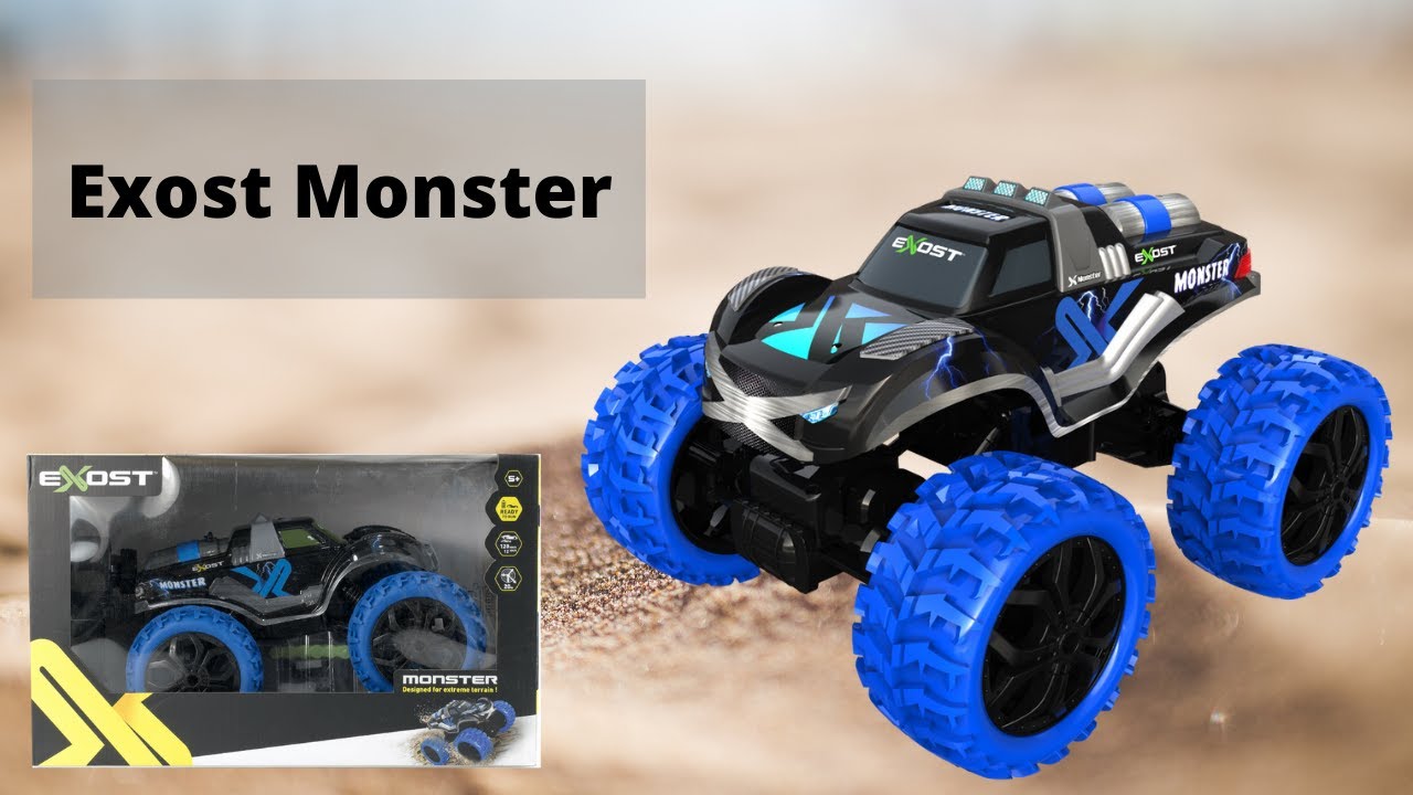 Exost Monster - radiostyrd monstertruck för barn - YouTube
