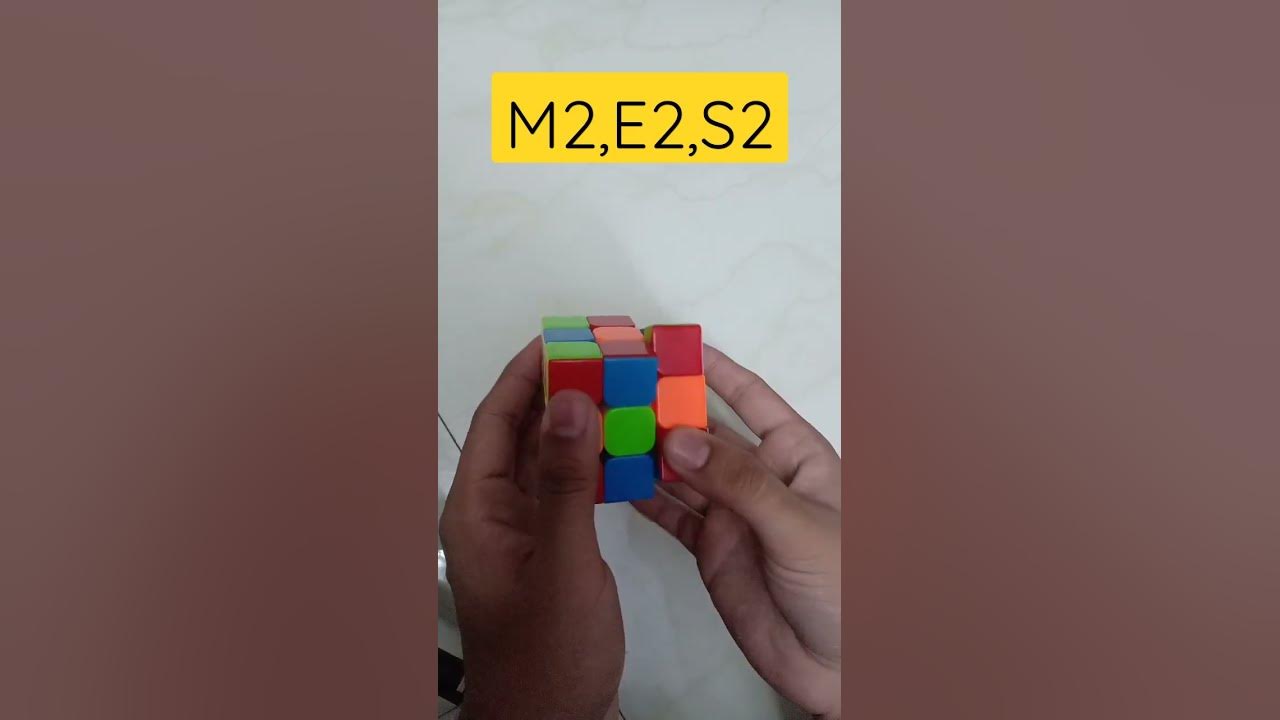 Rubik's cube checkerboard pattern#shorts#rubikscube - YouTube