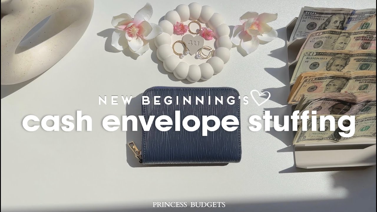 MAY CASH STUFFING No.1 ᥫ᭡ | New Beginning's | 2025 - YouTube