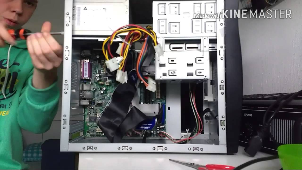Rebuilding Maxdata PC - YouTube