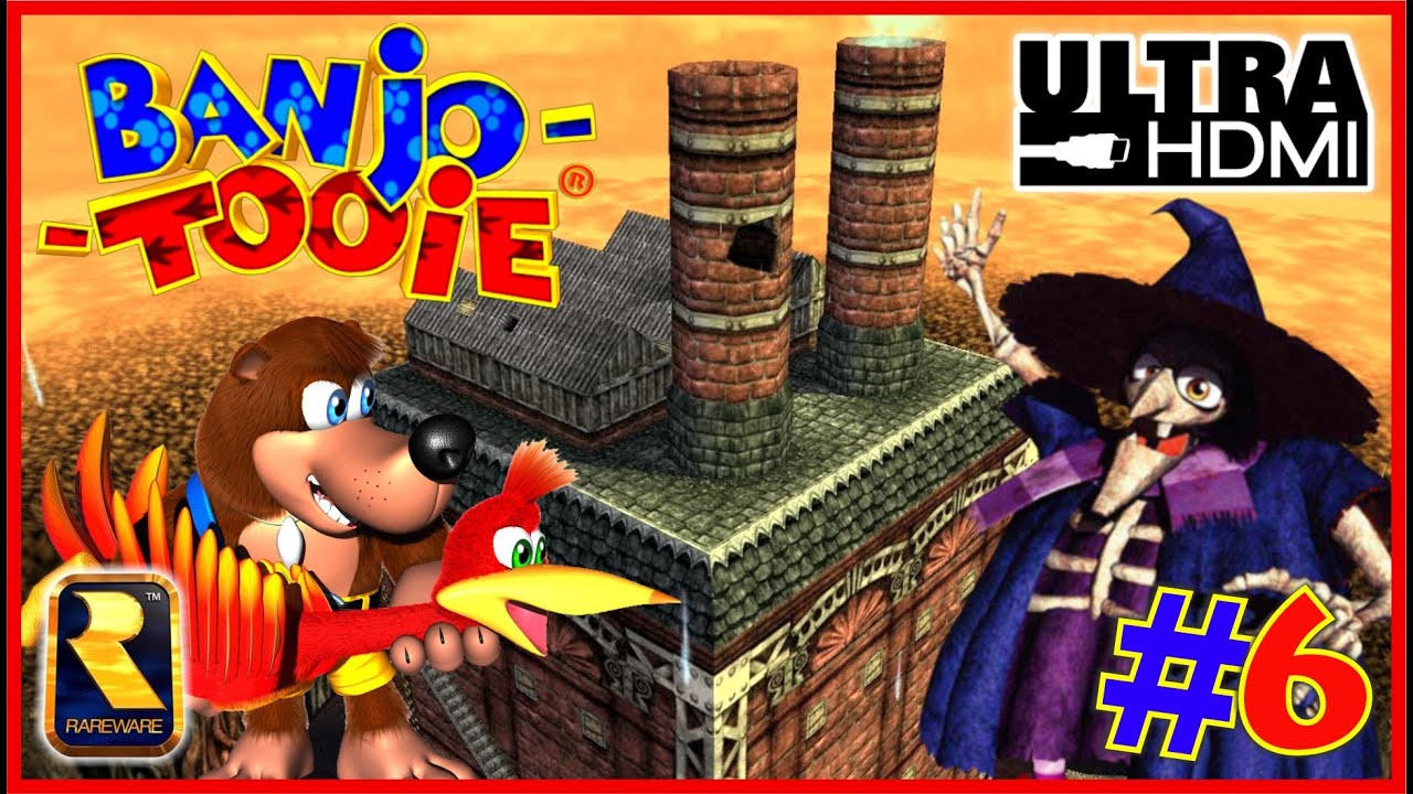 BANJO-TOOIE 100% Walkthrough N64 UltraHDMI Part 6 GRUNTY INDUSTRIES 100 ...