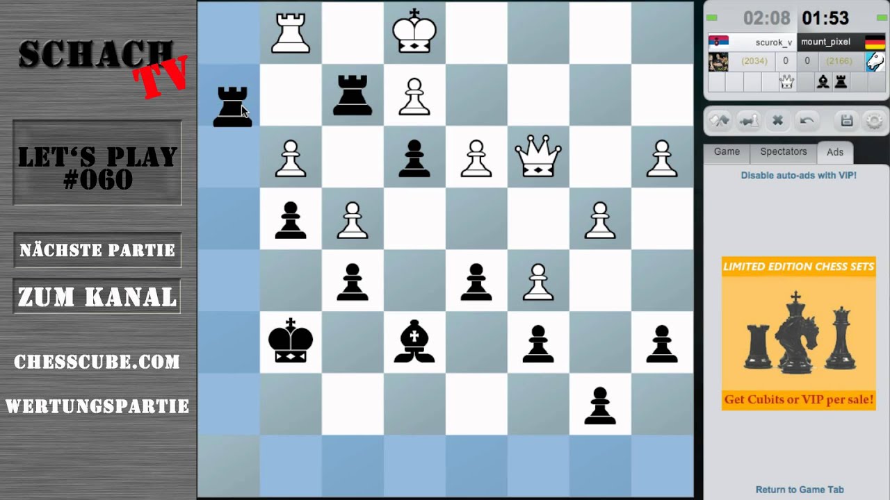 Let's Play Schach #060 - Läufer dominiert Turm - YouTube
