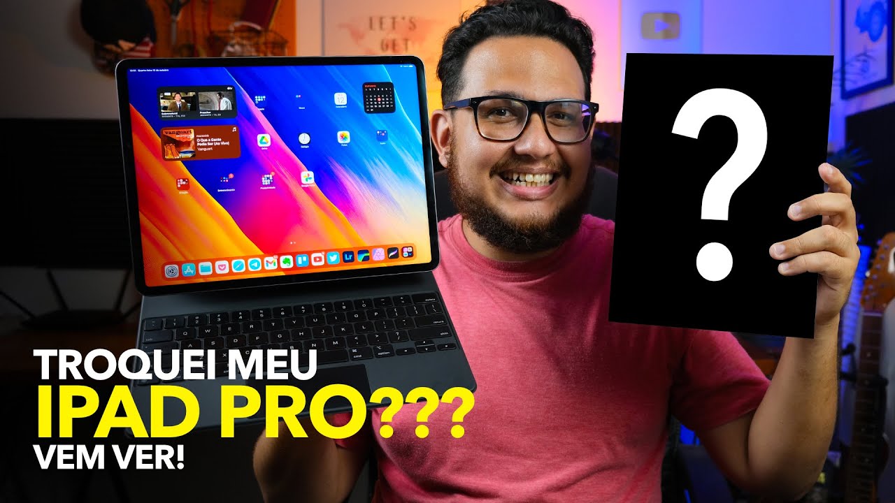 TROQUEI MEU IPAD PRO - iPadOS 16 e STAGE MANAGER!!! / Trabalhando no ...