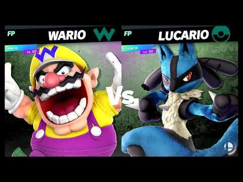 Super Smash Bros Ultimate Amiibo Fights – 6pm Poll Wario vs Lucario - YouTube