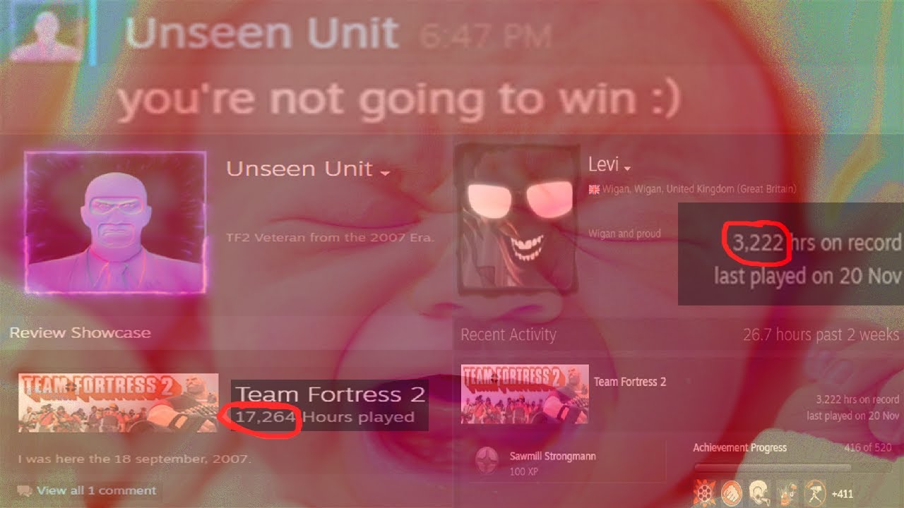 Levi (MGE KING) destroys Unseen Unit (crayon eater) - YouTube