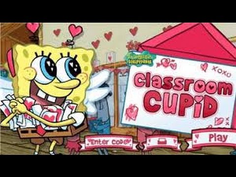 Spongebob Squarepants - Classroom Cupid - Spongebob Games - YouTube