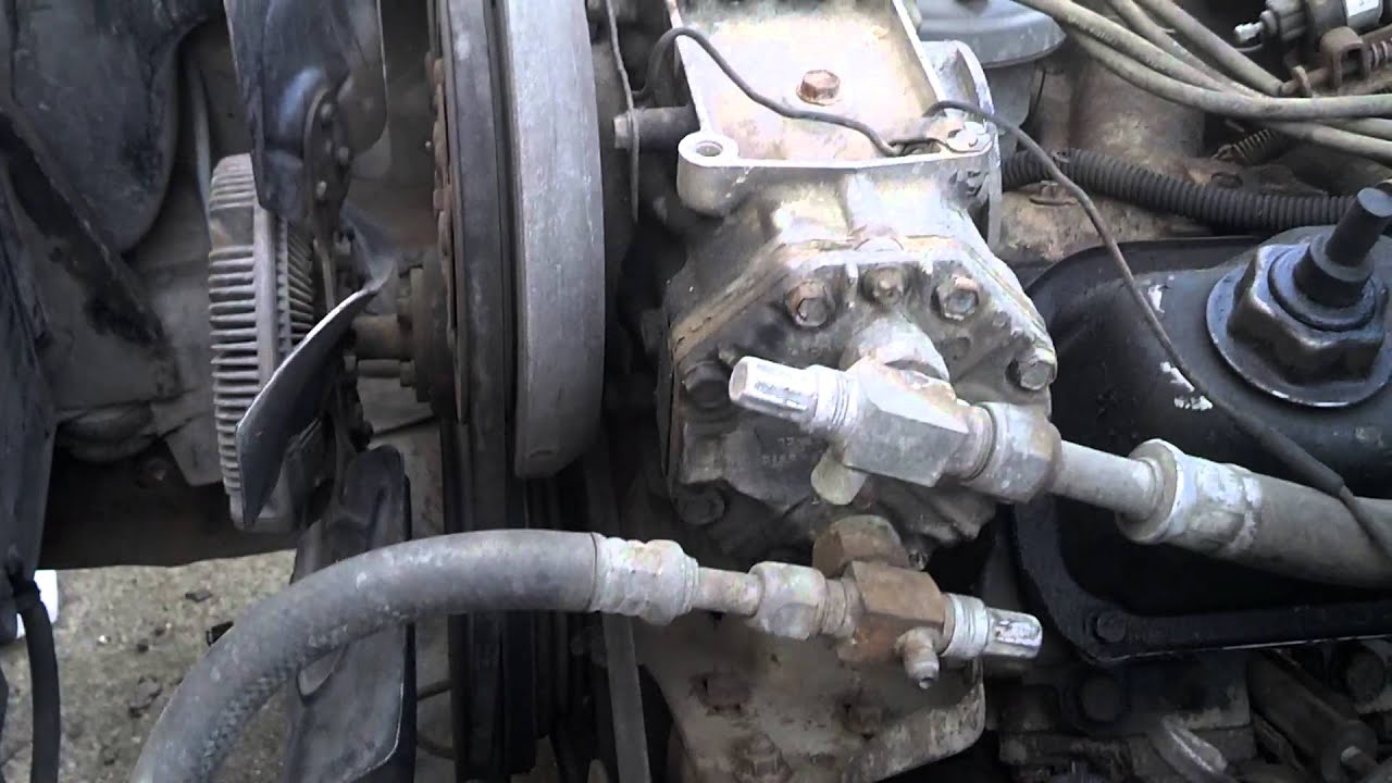 How to remove engine - 1978 Ford F150/Bronco 4x4 - Day 1 - YouTube