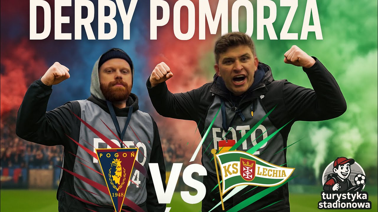 Derby Pomorza🔥Graffiti na sektorze gości i piekło na trybunach | Pogoń ...
