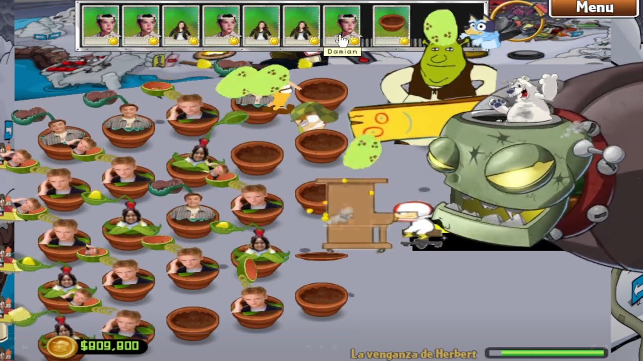 Plants vs Zombies Mod Live Actions Vs. Cartoons V4 #1 - Dr.Zomboss's ...