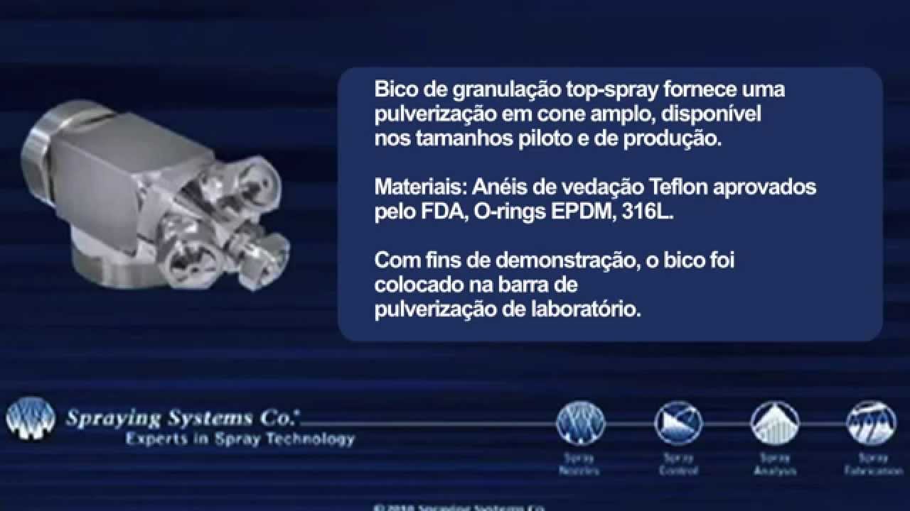 Bicos para Leito Fluidizador de Granulação Top-Spray 46920 e 46925 ...