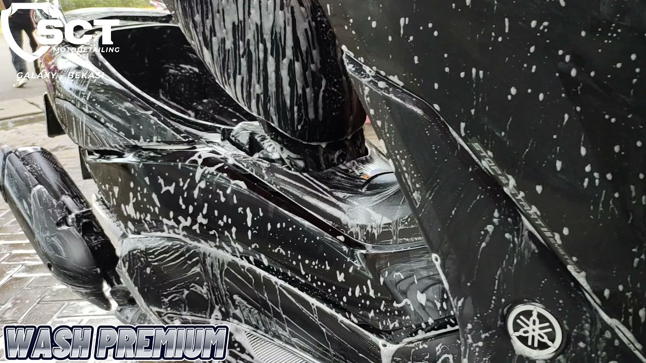 YAMAHA NMAX 2021 COATING NNO CERAMIC DI SCT GALAXY BEKASI - YouTube