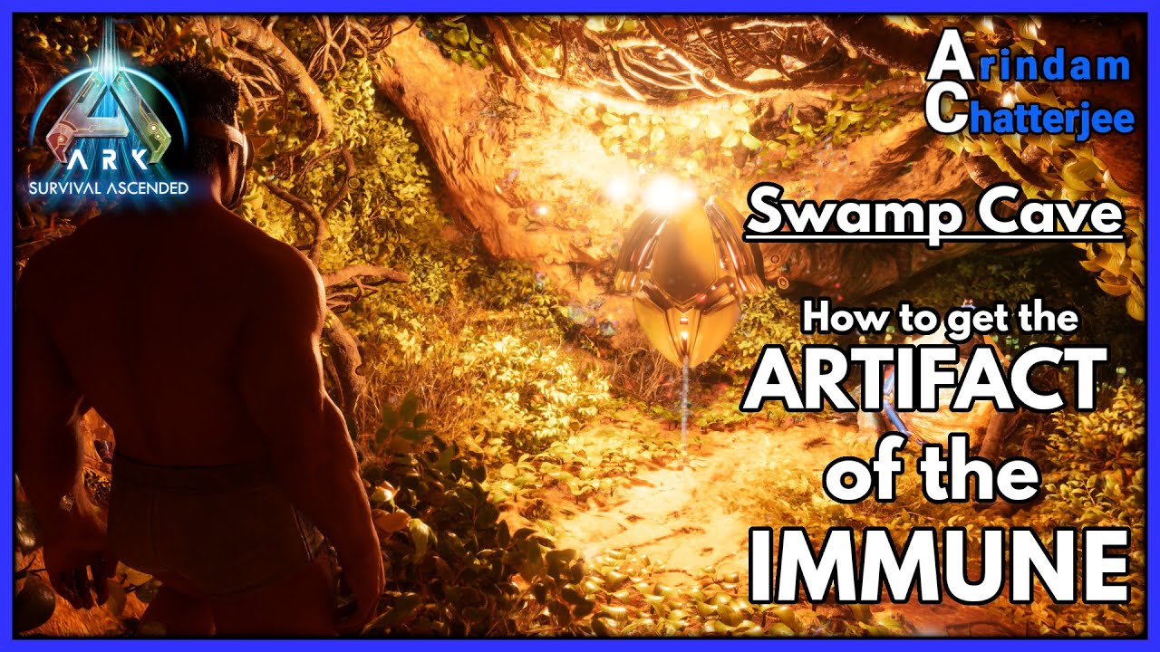ARK Ascended Island - ARTIFACT OF THE IMMUNE from Swamp Cave - S3E22 ...