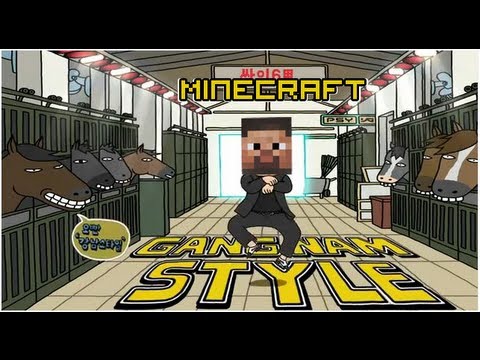 Minecraft Gangnam Style - YouTube