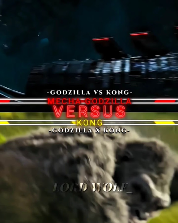 Mecha Godzilla (GvK) vs Kong (GxK) #shorts #monsterverse #godzilla - YouTube