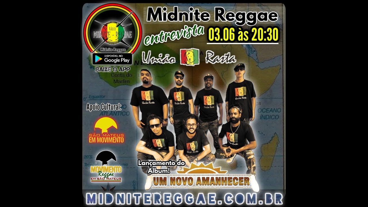 União Rasta - Entrevista ao vivo #001 no Programa Midnite Reggae - 03 ...