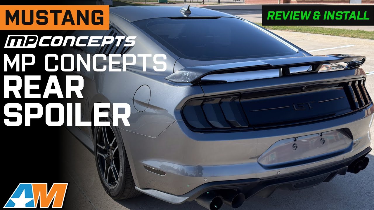 2015-2023 Mustang MP Concepts Performance Pack Style Rear Spoiler ...
