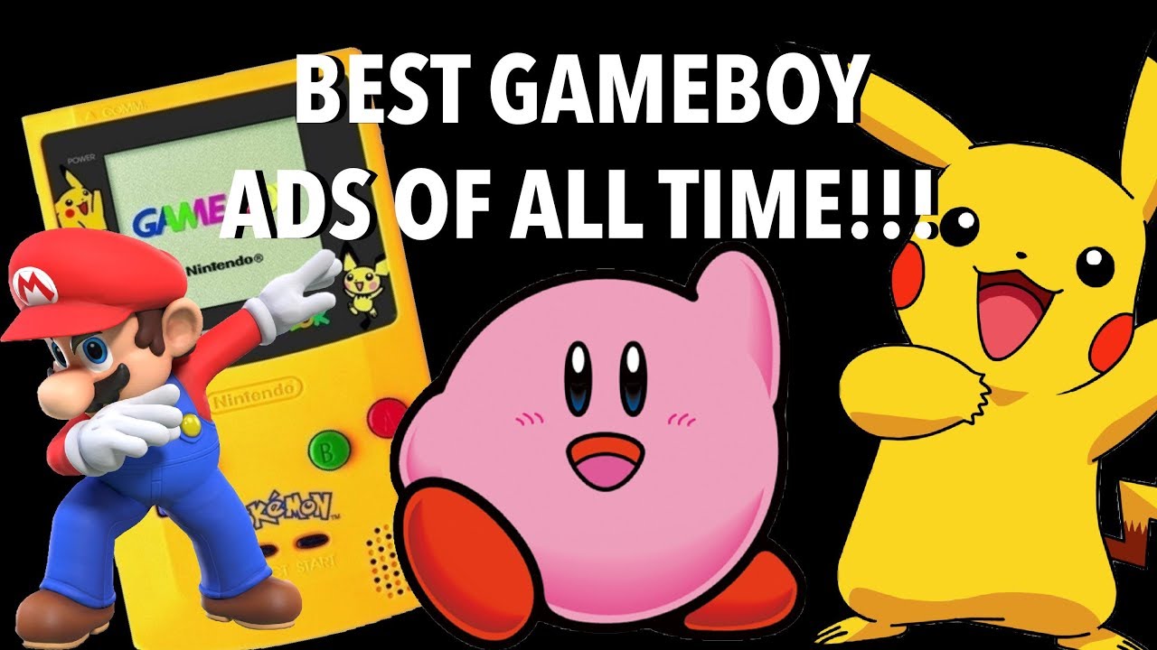 Best Gameboy Ads of all TIme!! - YouTube