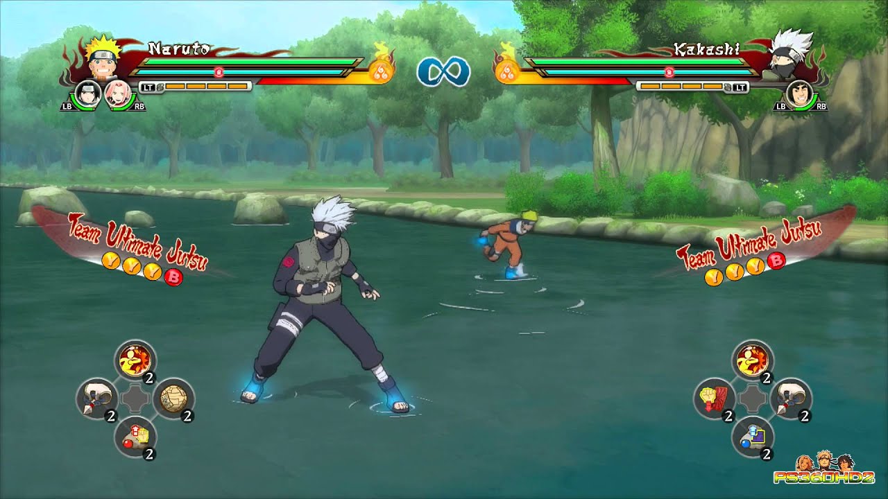 Naruto Shippuden Ultimate Ninja Storm Revolution - PTS Team 7 Team ...