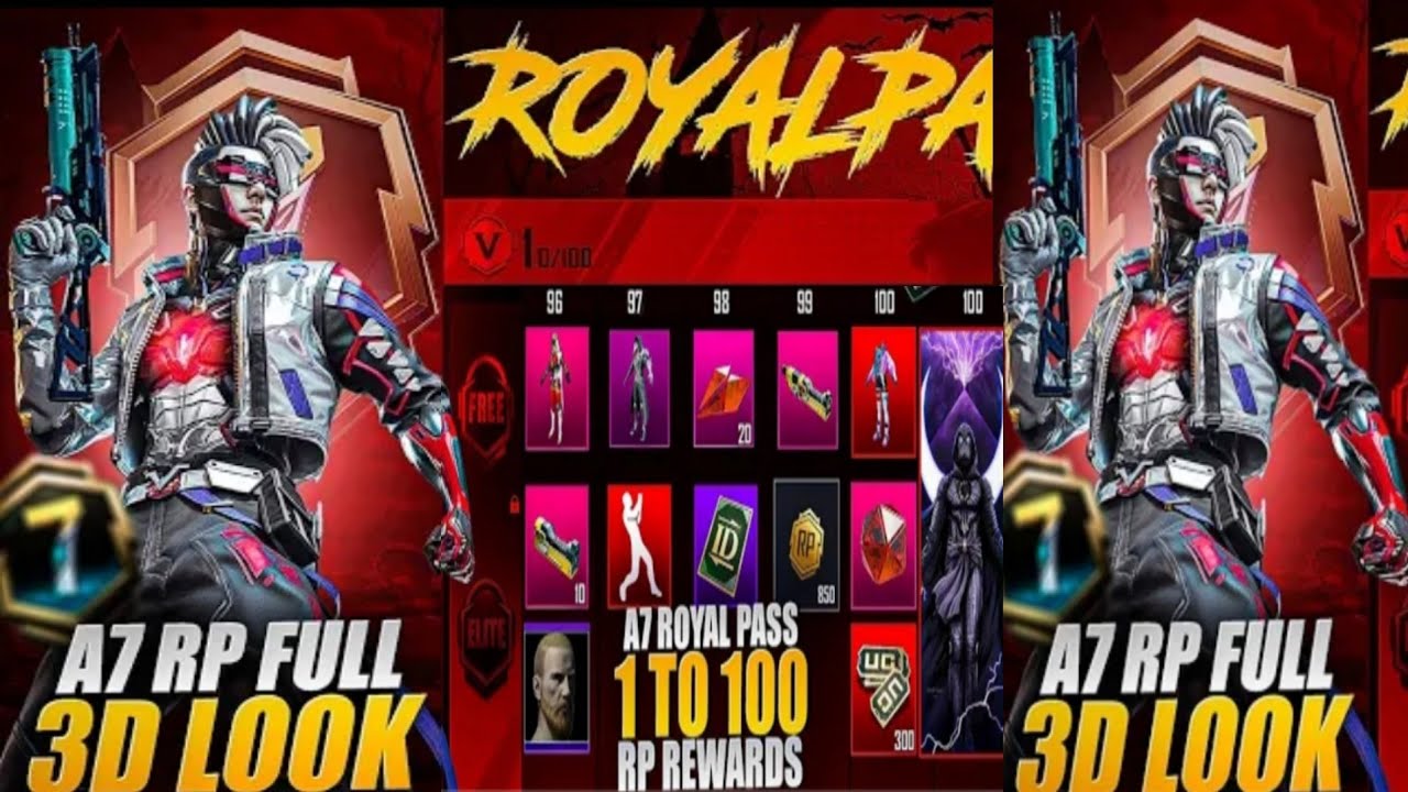 A7 Royale Pass Leaks | 1 To 100Rp Leaks | Rp Vehicle Skin | RP Crate ...