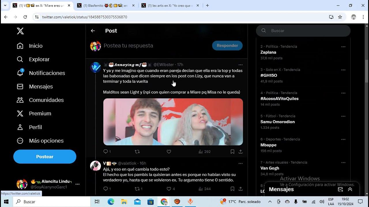 💣OMG💣MIARE se BURLA sobre su CONDENA y la de su PADRE y le RESPONDE a DALAS REVIEW! - YouTube