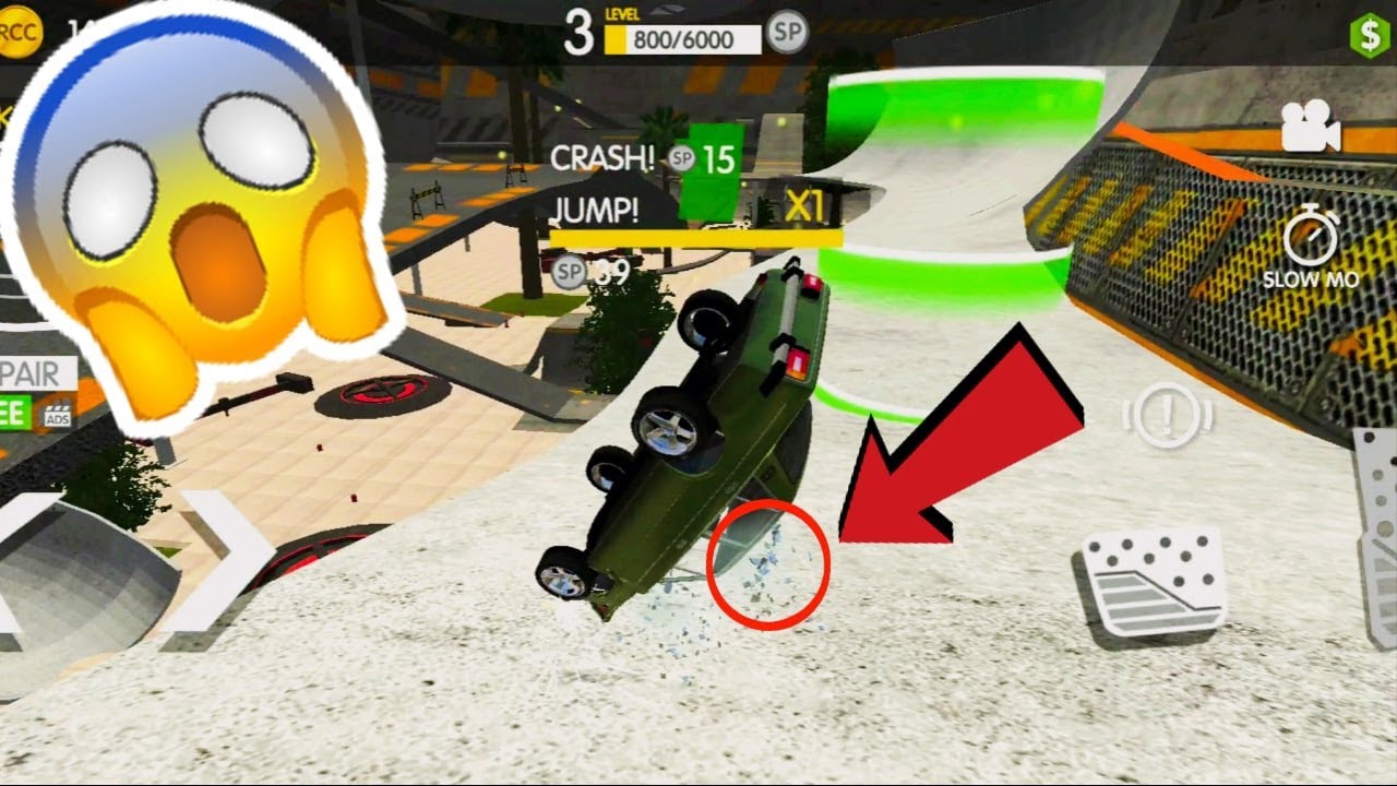 DON'T CRASH the car CHALLENGE #5 Gameplay Android - Real Car Crash ...