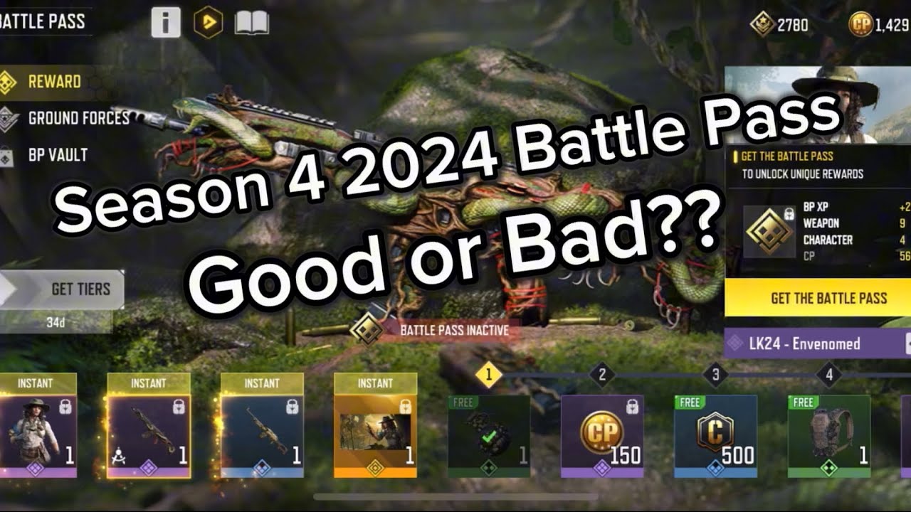 Codm Season 4 2024 Battle Pass - YouTube