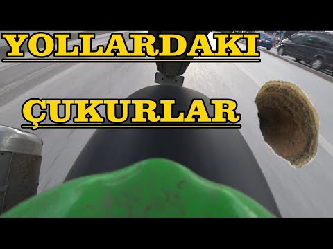 500 Metre Yolda 137 Çukur | Motor Çukurda