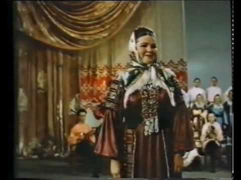 Russian folk song with dance 1953 - YouTube