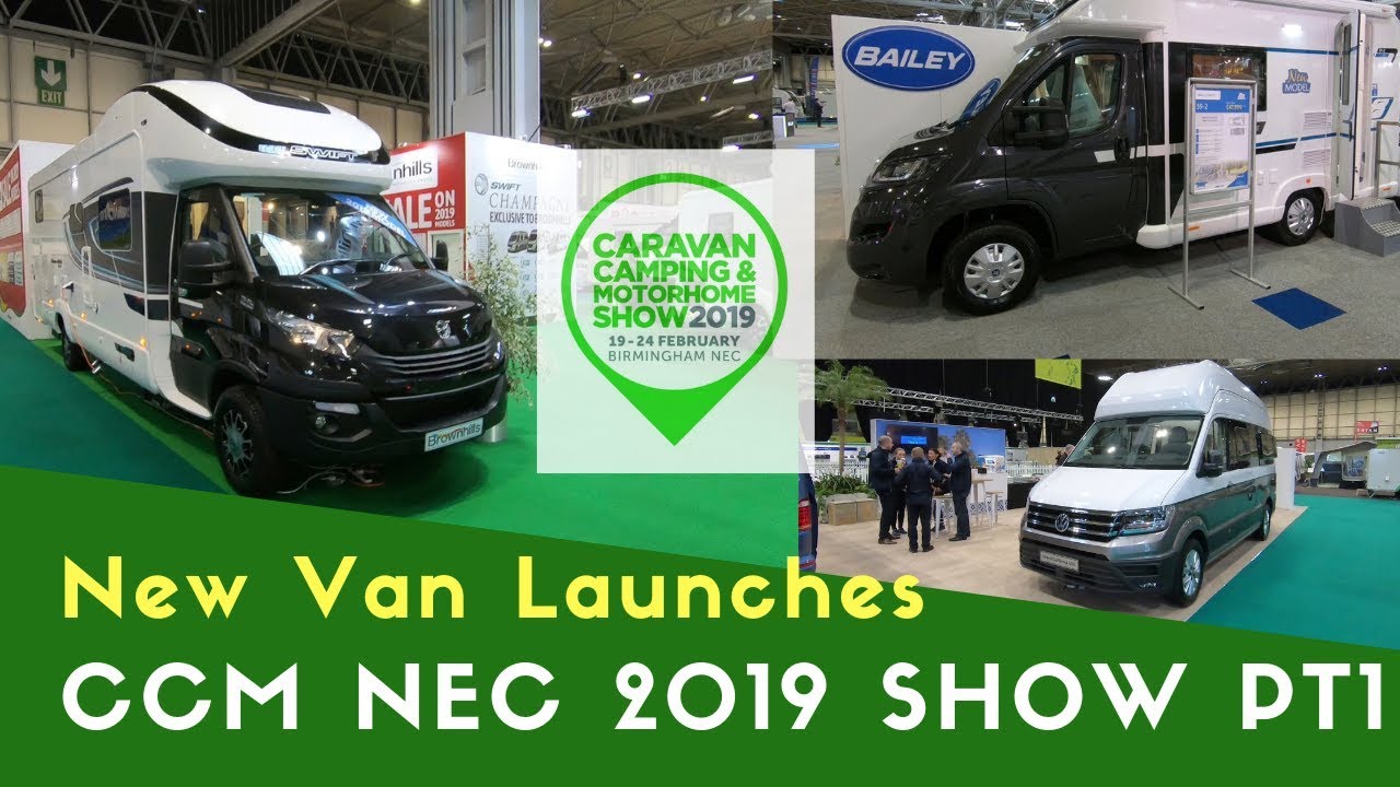 New Motorhome Launches | Caravan Camping And Motorhome Show NEC 2019 ...