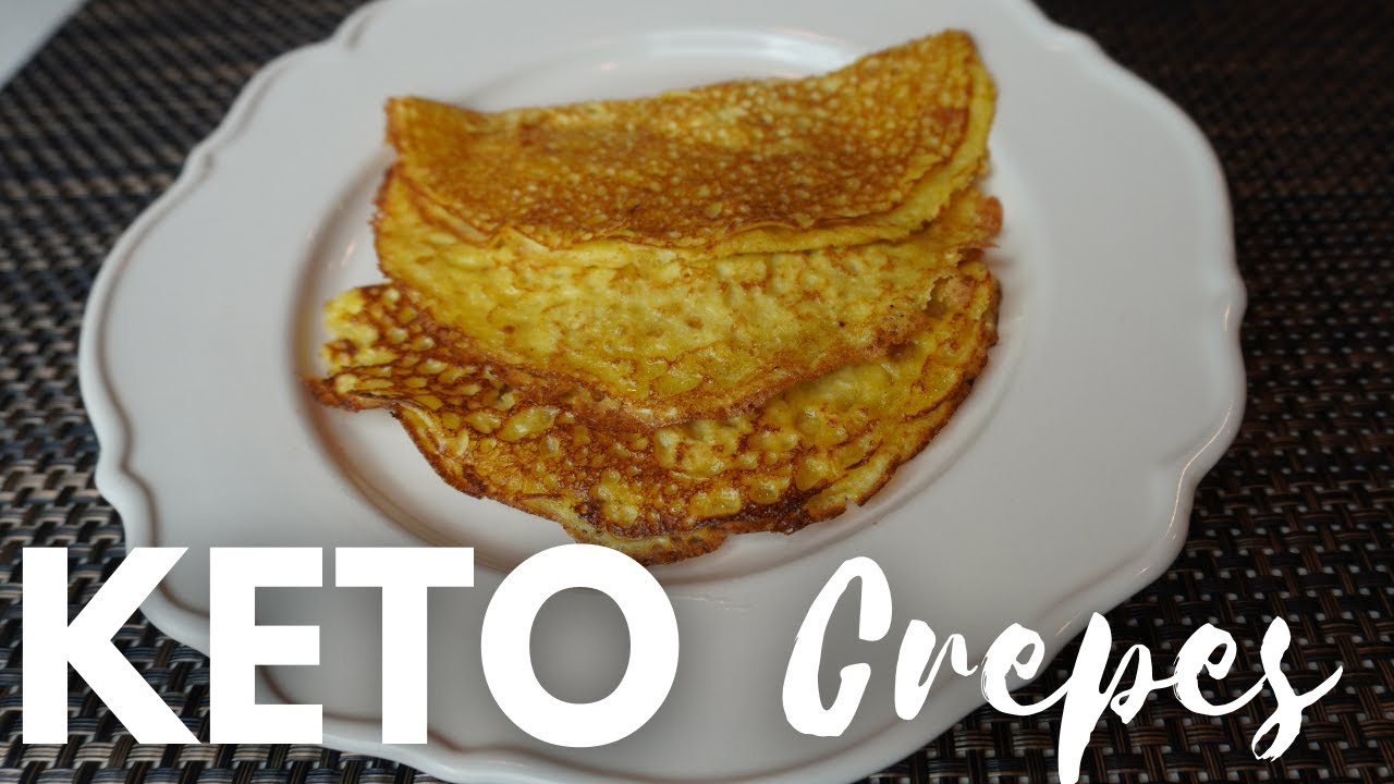 Crepas Keto l Crepas sin Harina l How to make Keto Crepes - YouTube