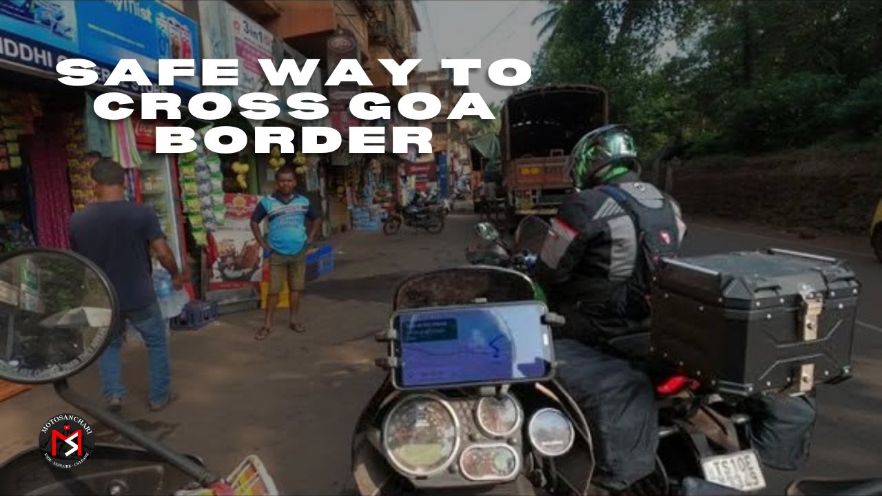 #goa lo border crossing kastaalu | Plan fail aindhi | #policechecking ...