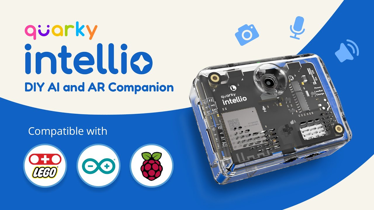 Quarky Intellio - LEGO compatible DIY Kits for AI and AR Education ...