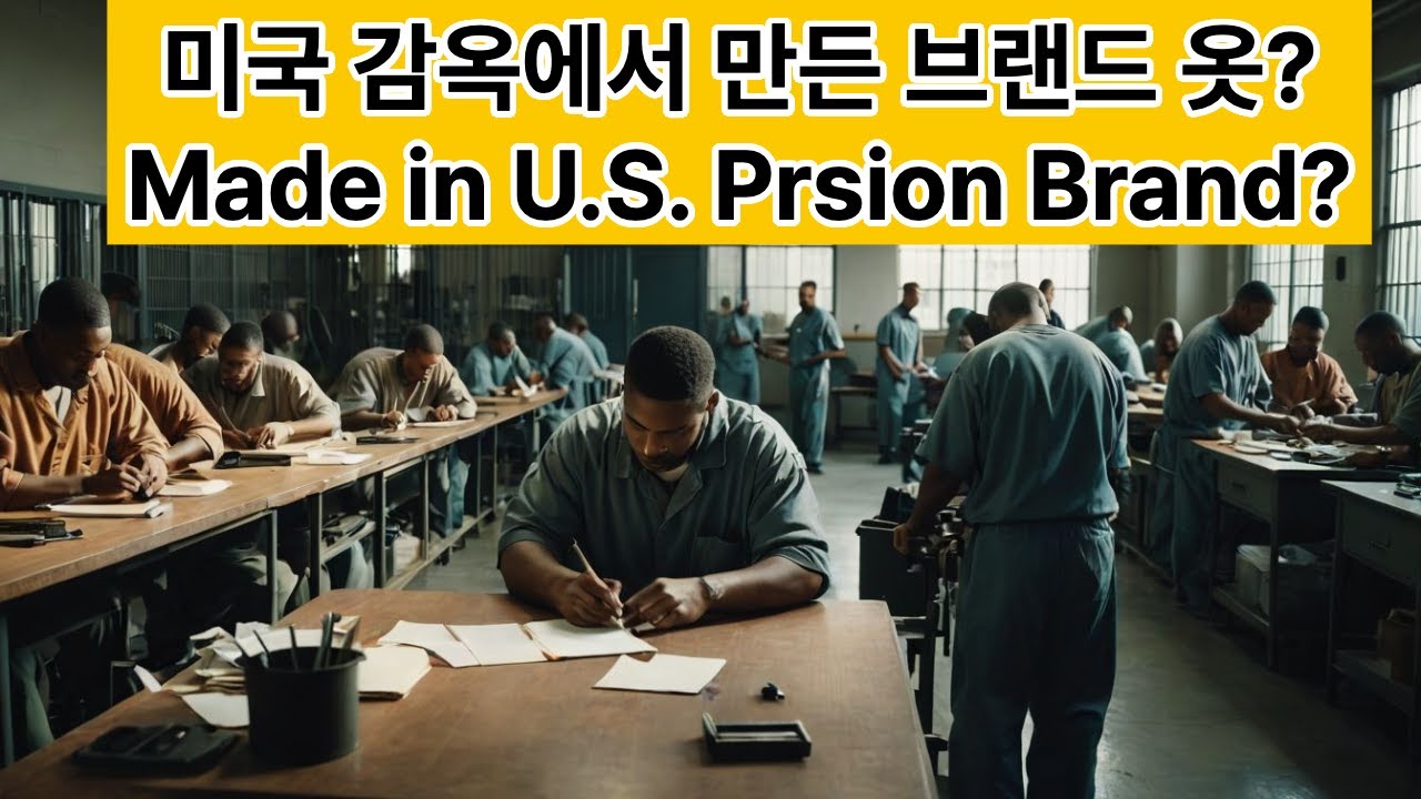 미국 감옥에서 만든 브랜드 옷, 뒷이야기! Made in U.S. Prison – I Tried This Inmate-Made ...