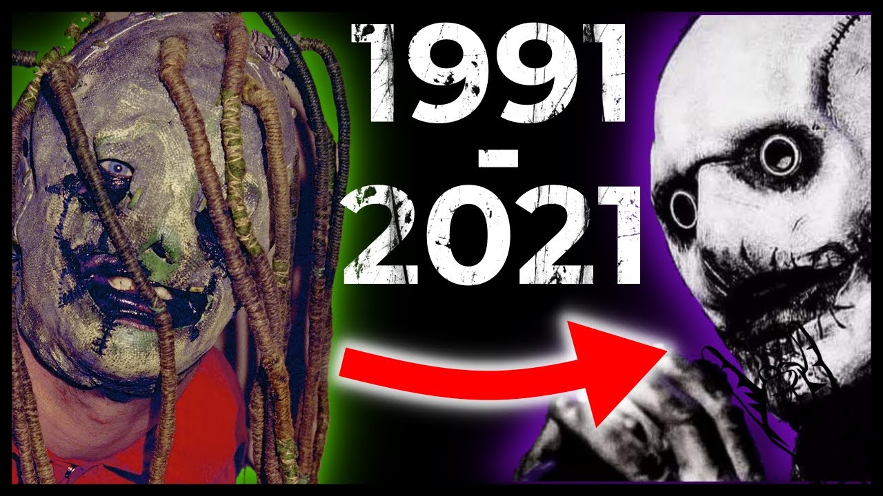 Slipknot Mask Evolution