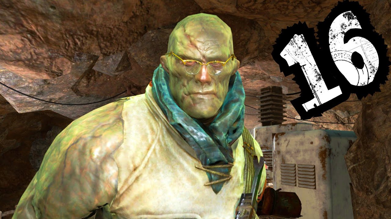 Fallout 4 Part 16 - Virgil in The Glowing Sea & Fighting RAWR the King ...