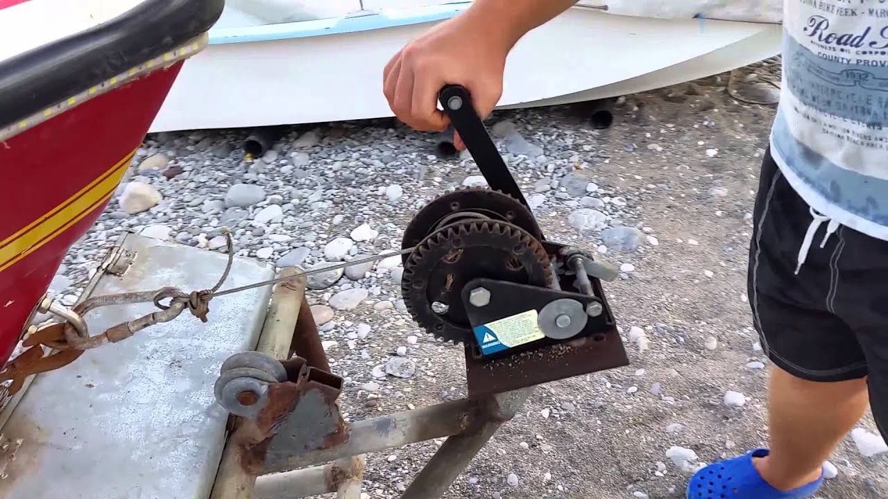 My boat and boat rail system, (tekne ve denize indirme raylı sistemimiz ...