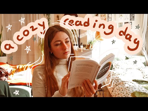 a cozy day of reading and snow ☕🌨️| reading vlog