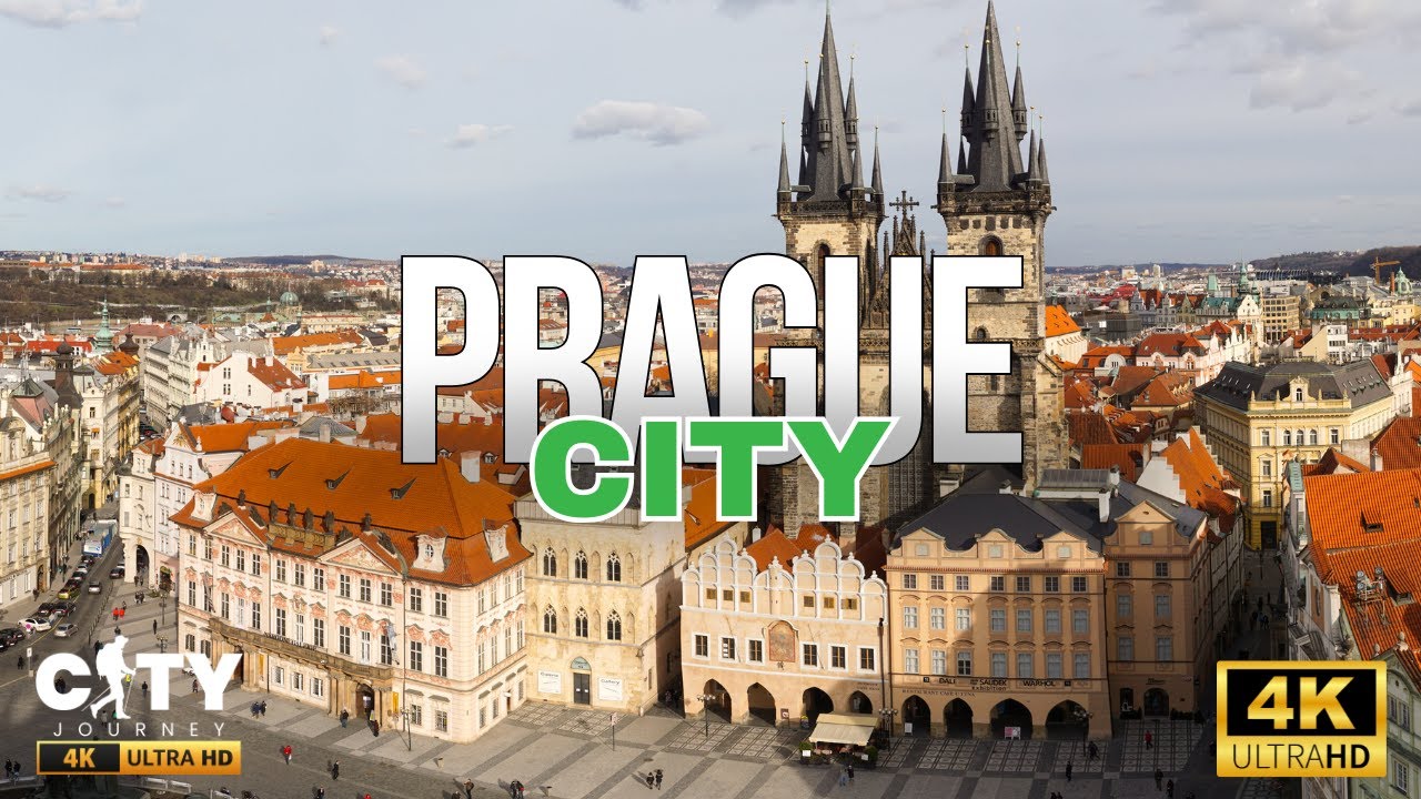 Prague 4K Walking Tour | Charles Bridge to Old Town & Prague Castle ...