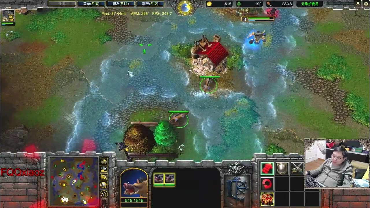 592 动物园大战三流氓， 魔兽争霸 FQQ - YouTube