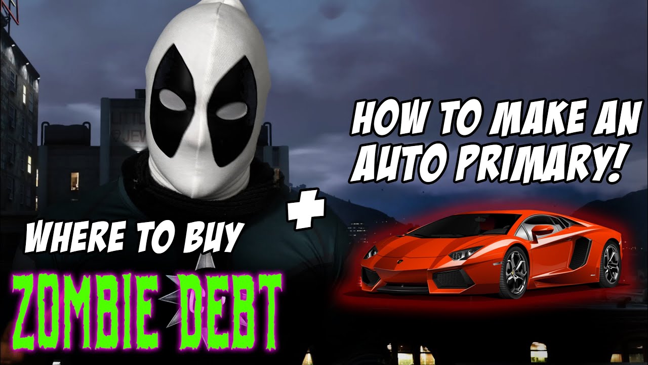 HOW TO MAKE A PRIMARY AUTO TRADELINE! + WHERE TO BUY ZOMBE DEBT ...