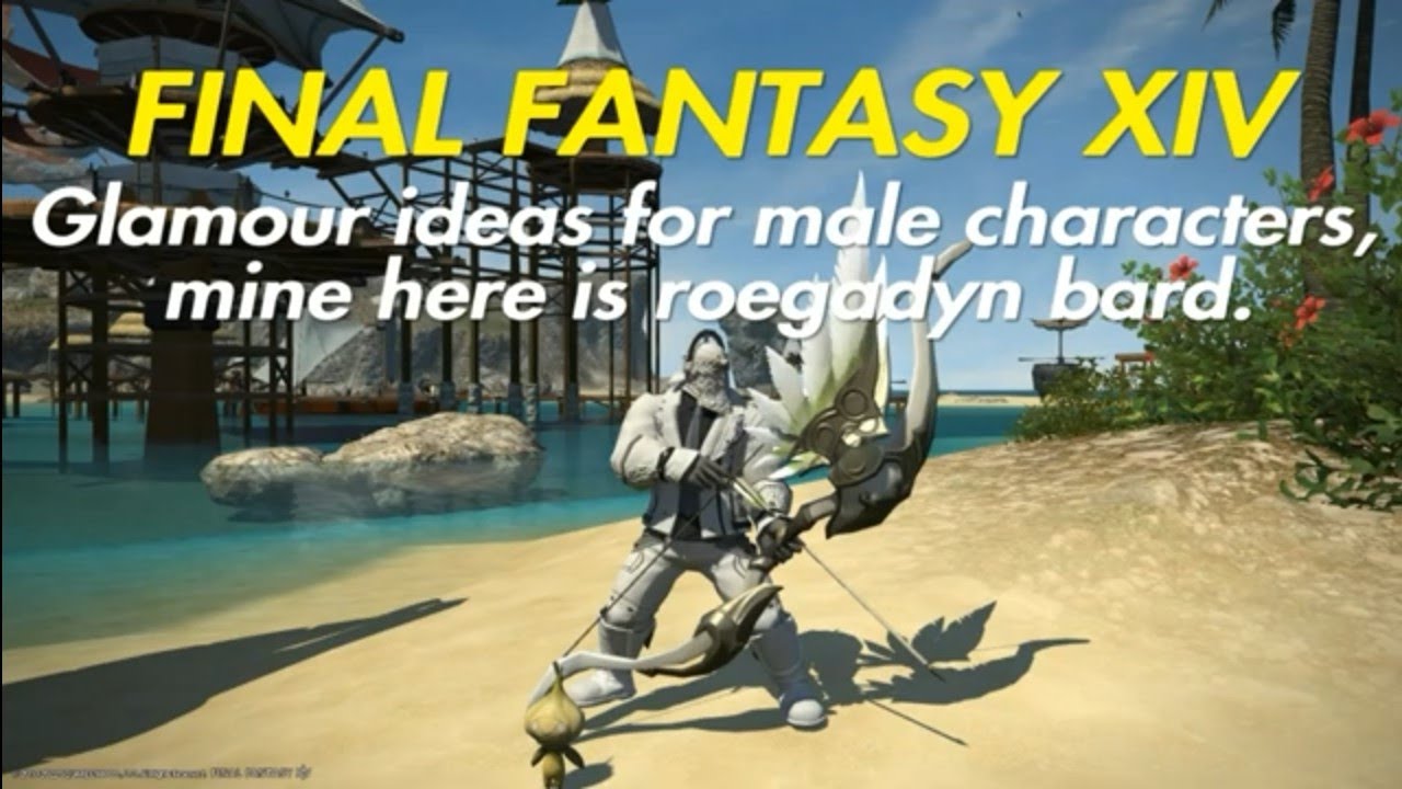 FINAL FANTASY XIV Glamour ideas for male characters, roegadyn bard ...