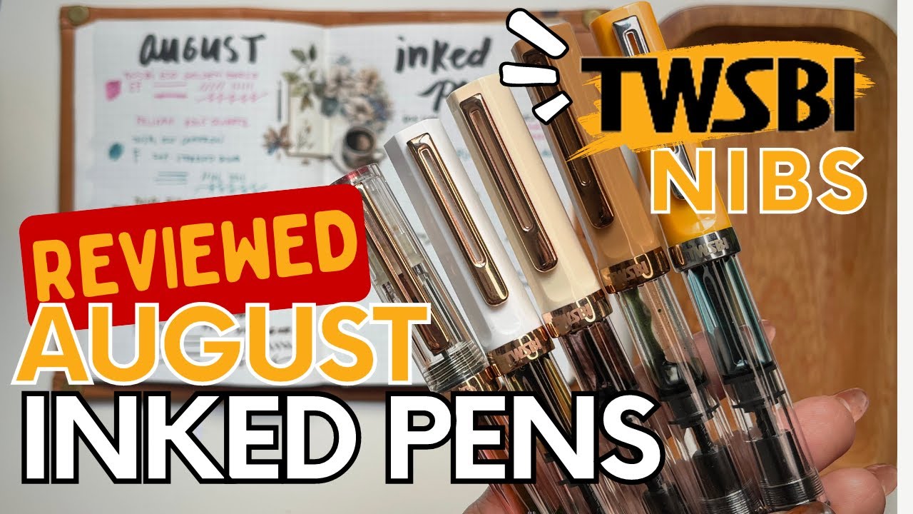 🖋️ALL TWSBI ECO Fountain Pen NIB Types Reviewed - Favorite Nib Revealed ...